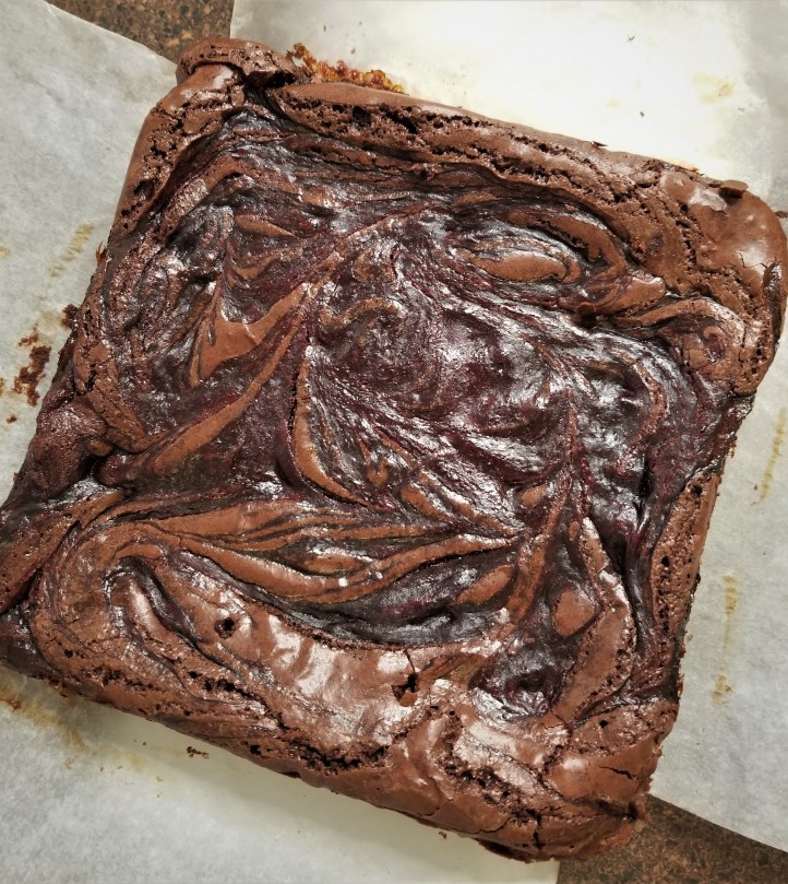 Raspberry Swirl Brownies – Pam's Kitchen