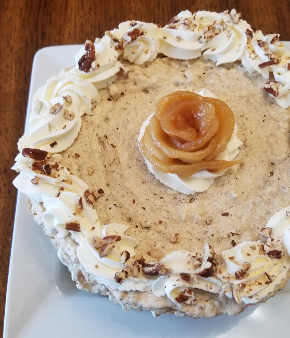 Brown Sugar, Pecan, and Apple Dacquoise – Pam's Kitchen