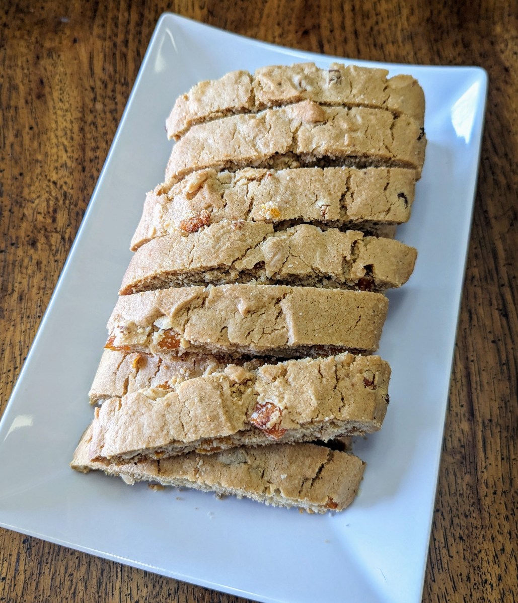 Almond Apricot Biscotti – Pam's Kitchen